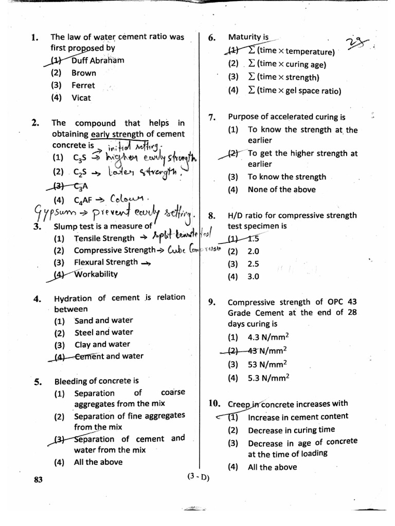 Sample Exit Exam Questions 3 | PDF