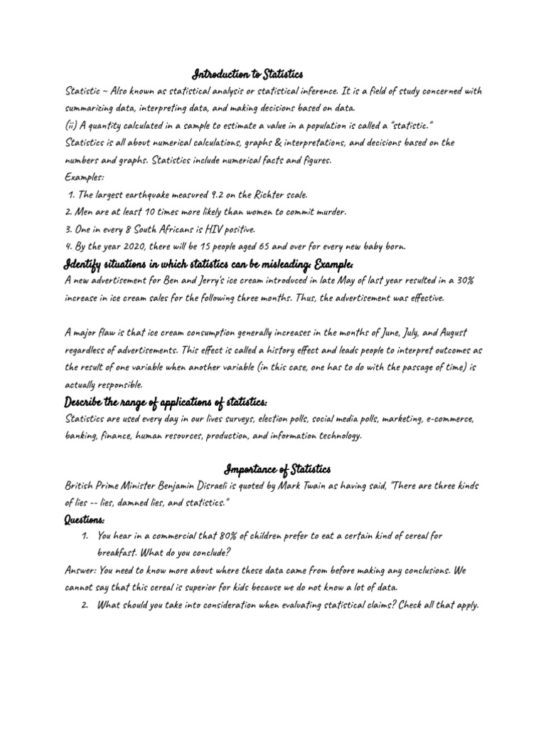 Week 1 (Incomplete) | PDF