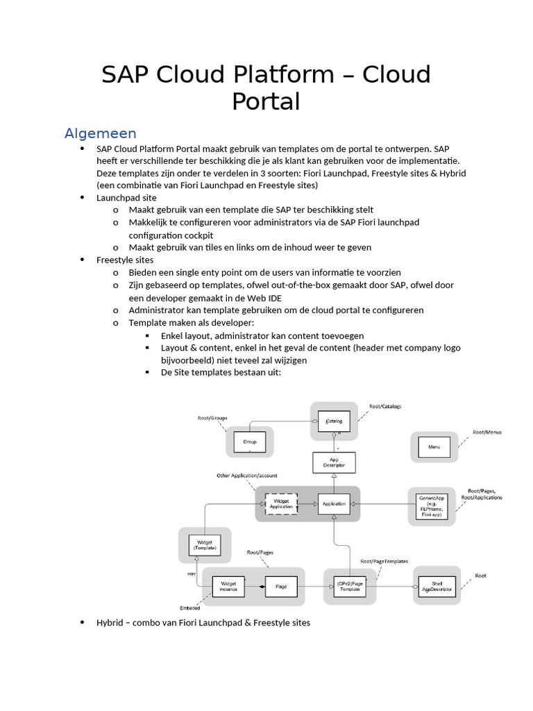 SAP Cloud Platform - Portal | PDF