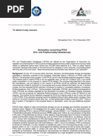 Comprehensive List of PFAS Compounds | PDF | Molecules | Organic Compounds