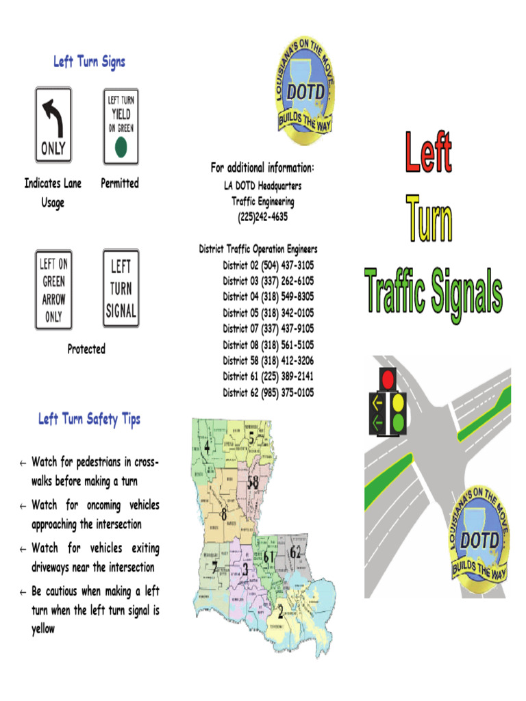 Left Turn Signals Brochure | PDF