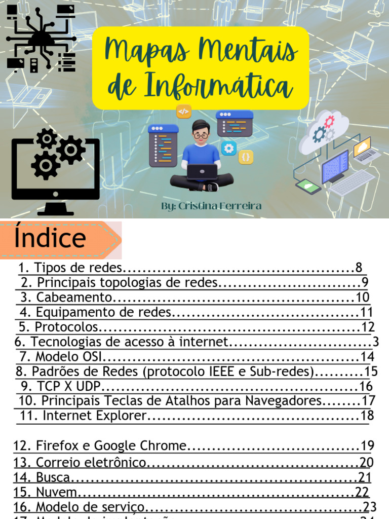 Mapas Mentais de Informática - Bônus - Completo | PDF