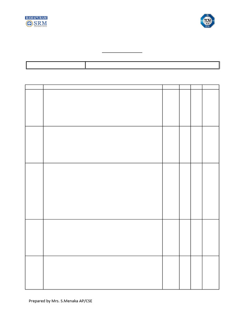 OS Unit 1 QB Revised | PDF
