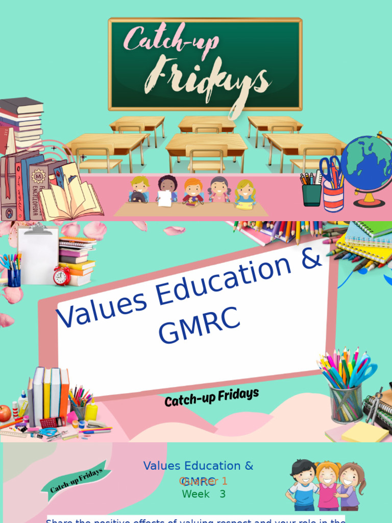 W3 Q1 Values Education GMRC | PDF