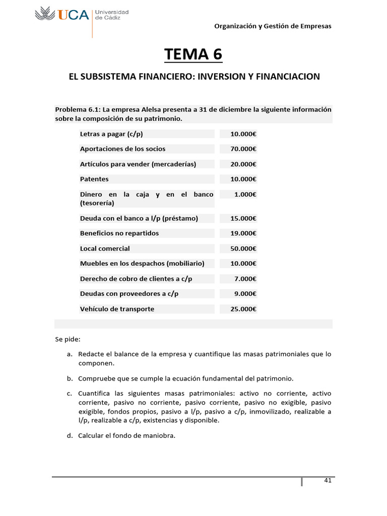 Ejercicios Tema6 Oge | PDF