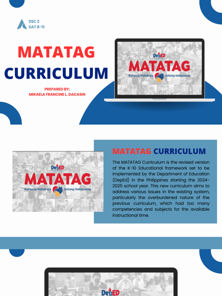 Matatag Curriculum - 20240810 - 065227 - 0000 | PDF
