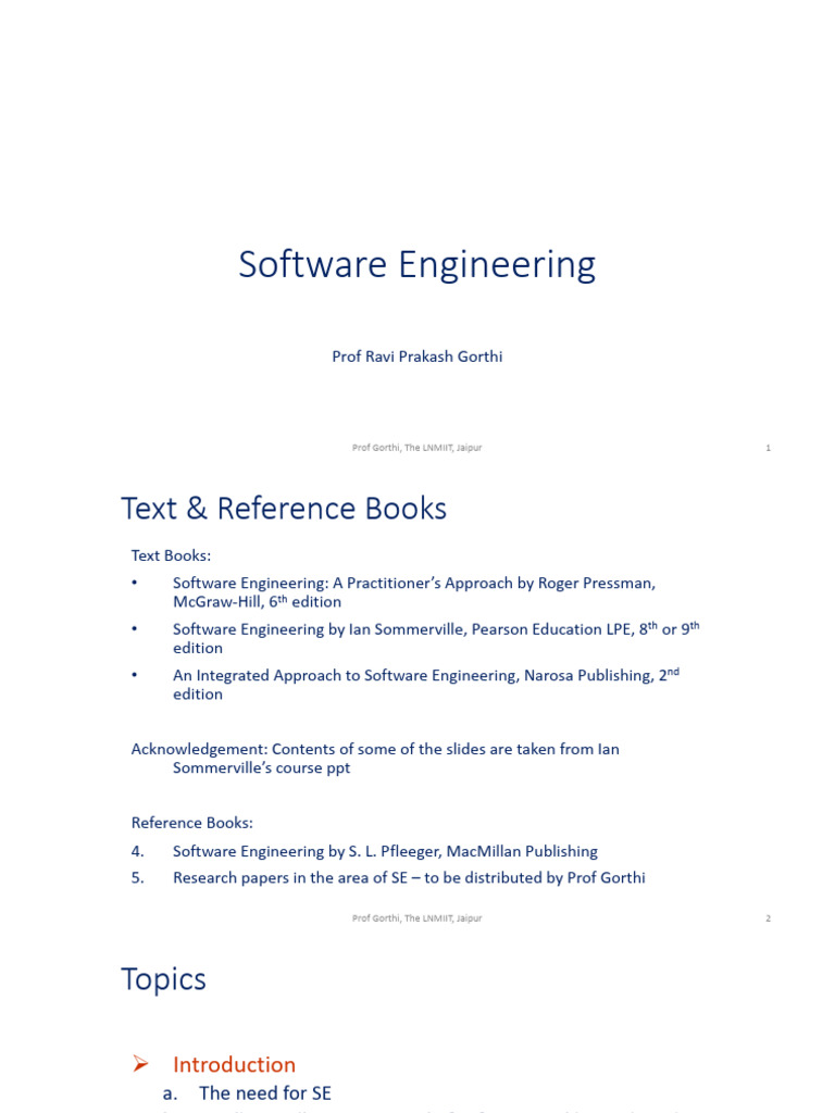 Swe 1 | PDF
