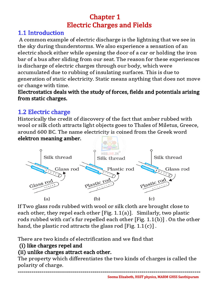 Hsslive Xii Physics Notes QB Seema 2024 | PDF Hsslive Xii Physics Notes QB Seema 2024 | PDF