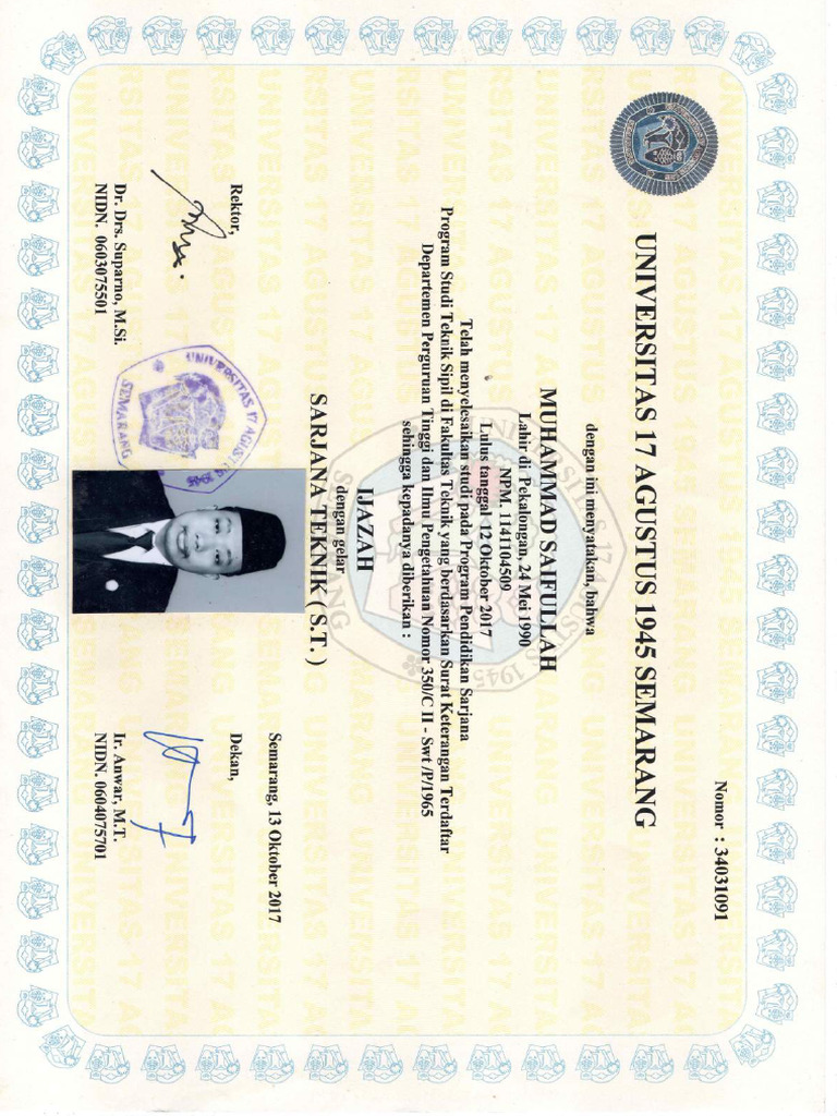 Ijazah Dan Akreditasi Banpt | PDF