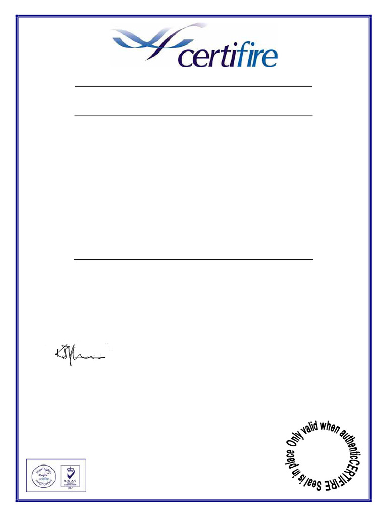 Promat PROMASEAL - Fire Compound Certifire | PDF