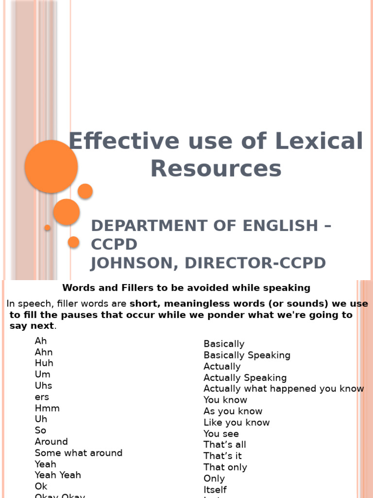 Lexical Resources | PDF