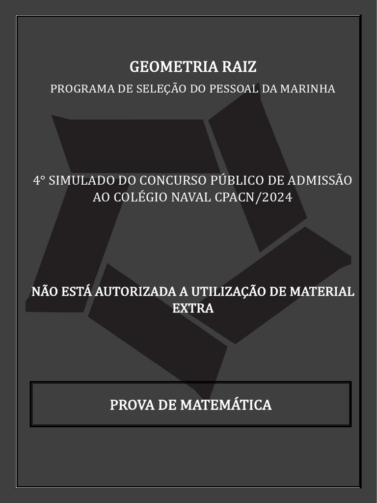 Simulado CN 04 | PDF