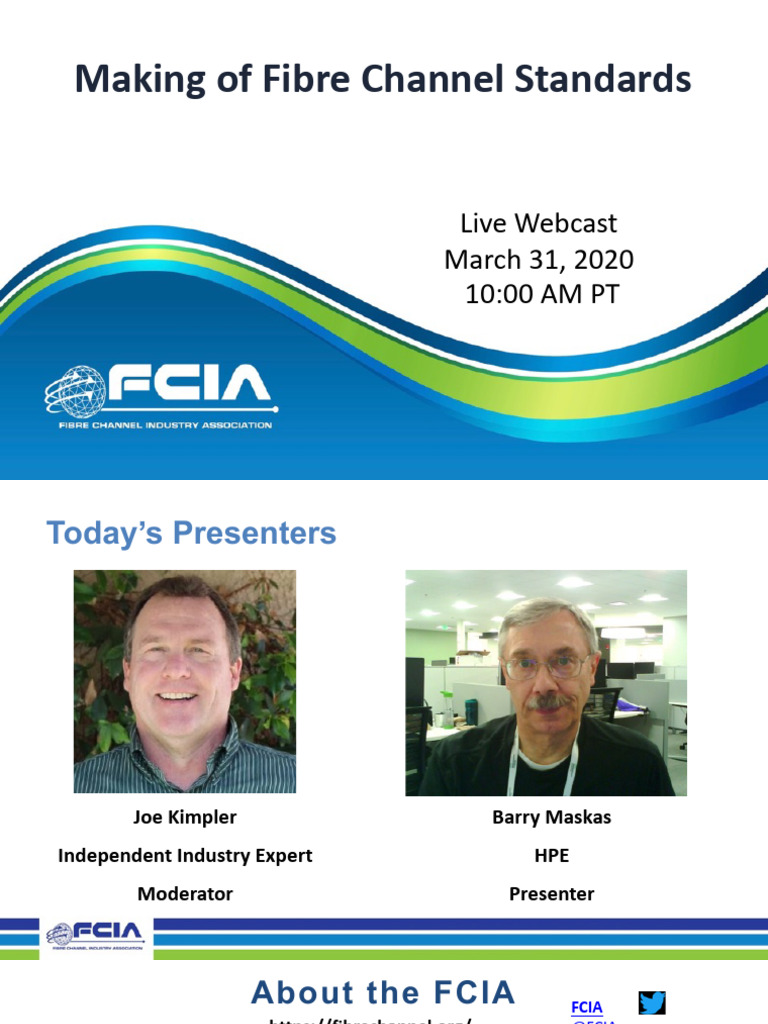 Making FC Standards Webinar Final | PDF