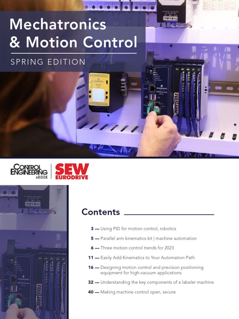 Mechatronics and Motion Control - Spring Edition | PDF