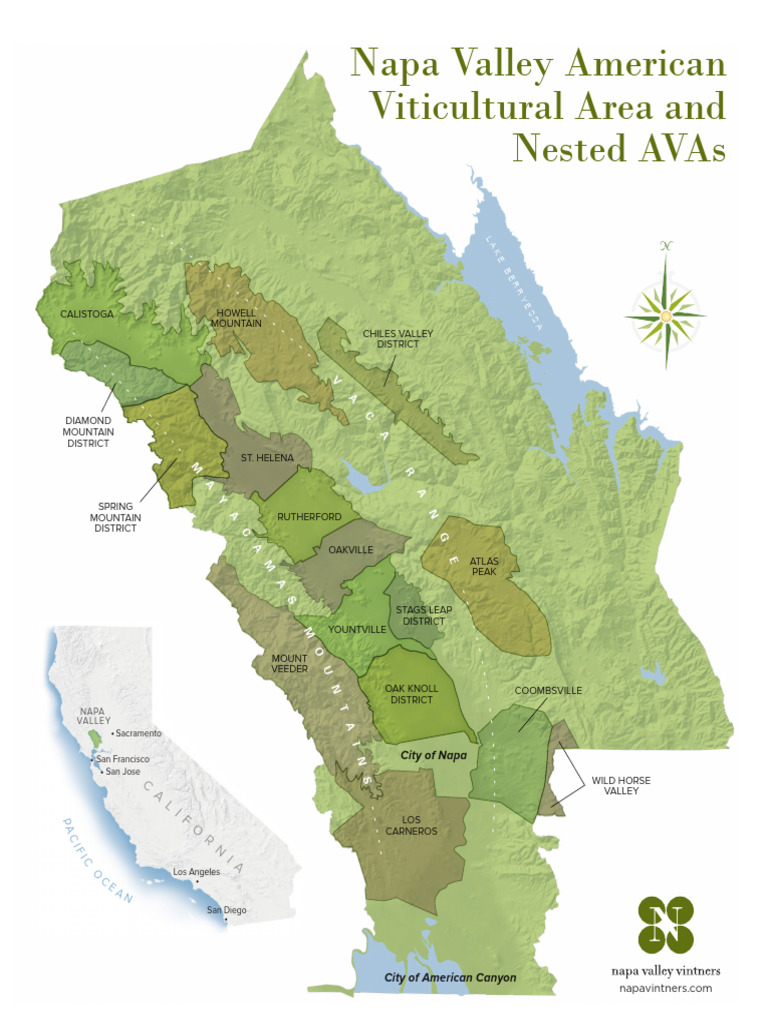 Napa Valley AVA MAP | PDF
