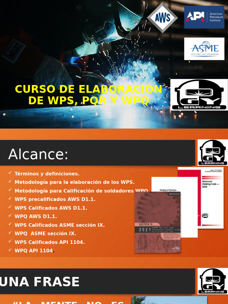 WPS, PQR y WPQ | PDF