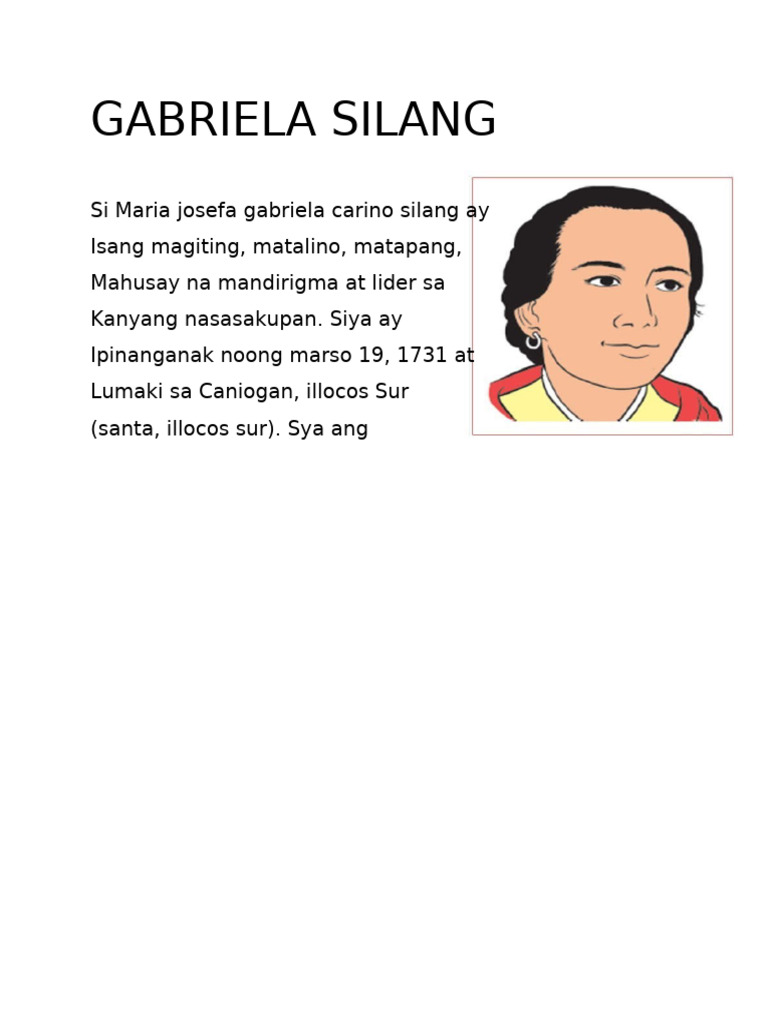 Gabriela Silang | PDF
