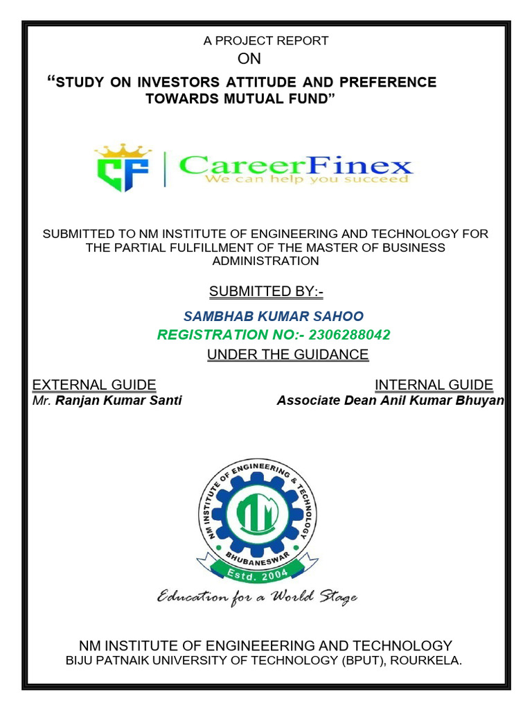 Mutual Fund Project | PDF