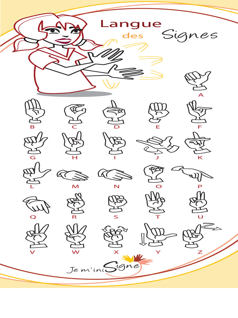 Langue Des Signes | PDF