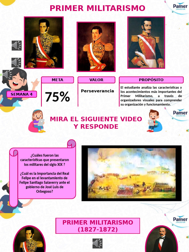 Primer Militarismo | PDF | América del Sur | Perú