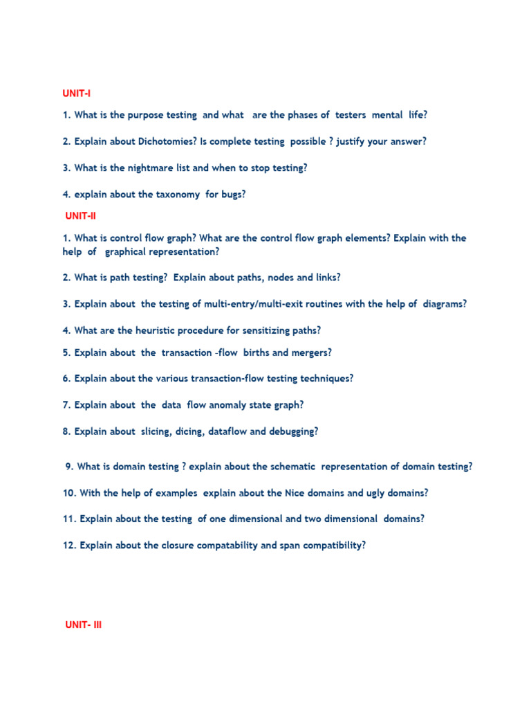 Importent Questions - STM | PDF Importent Questions - STM | PDF