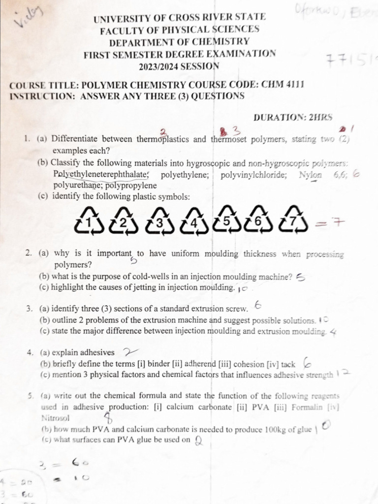 Polymer Question | PDF