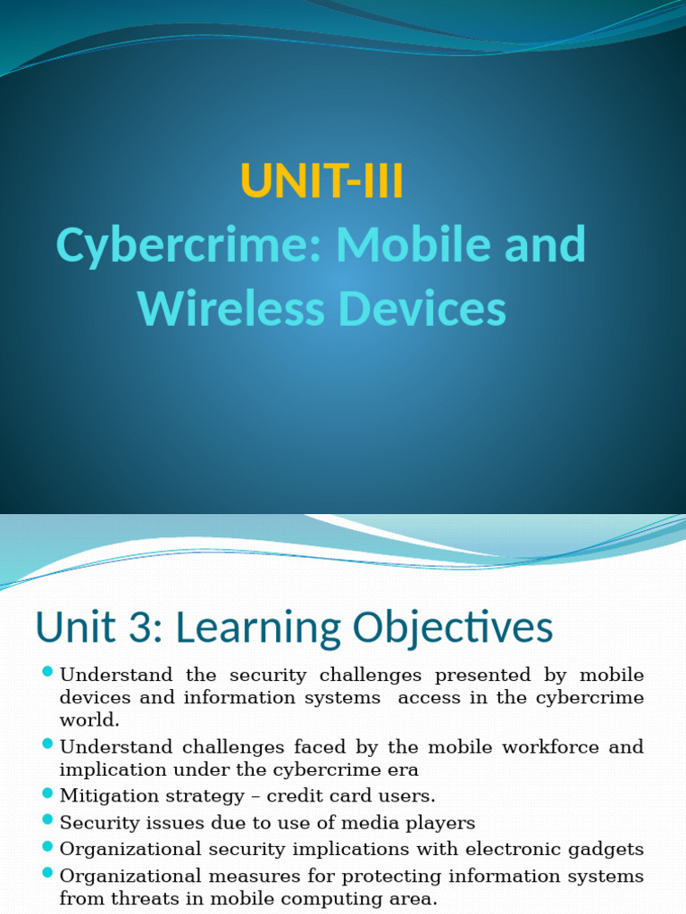 Unit Iii | PDF