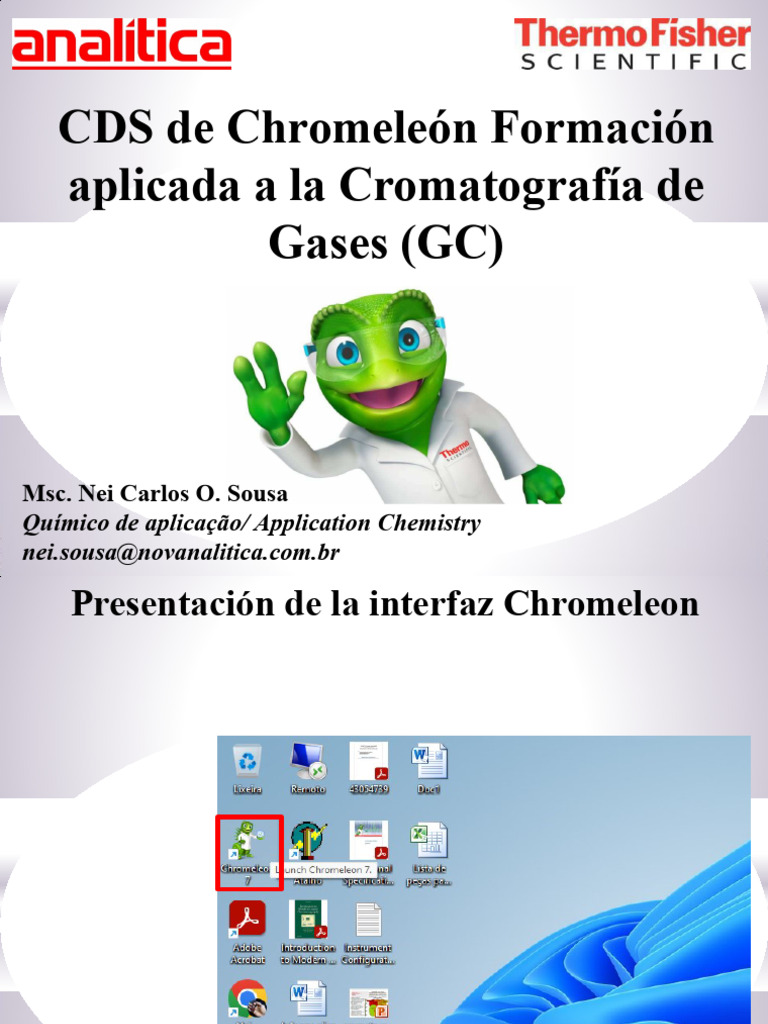 Procedimientos Básicos para Usar Chromeleon | PDF