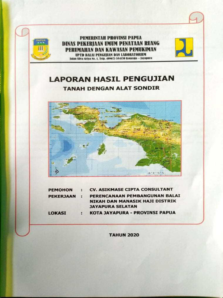 0. PDF HASIL PENGUJIAN TANAH (KUA JAP-SEL) | PDF
