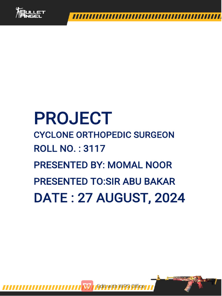 Cyclone Orthopedic | PDF