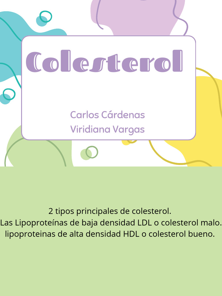 Colesterol | PDF