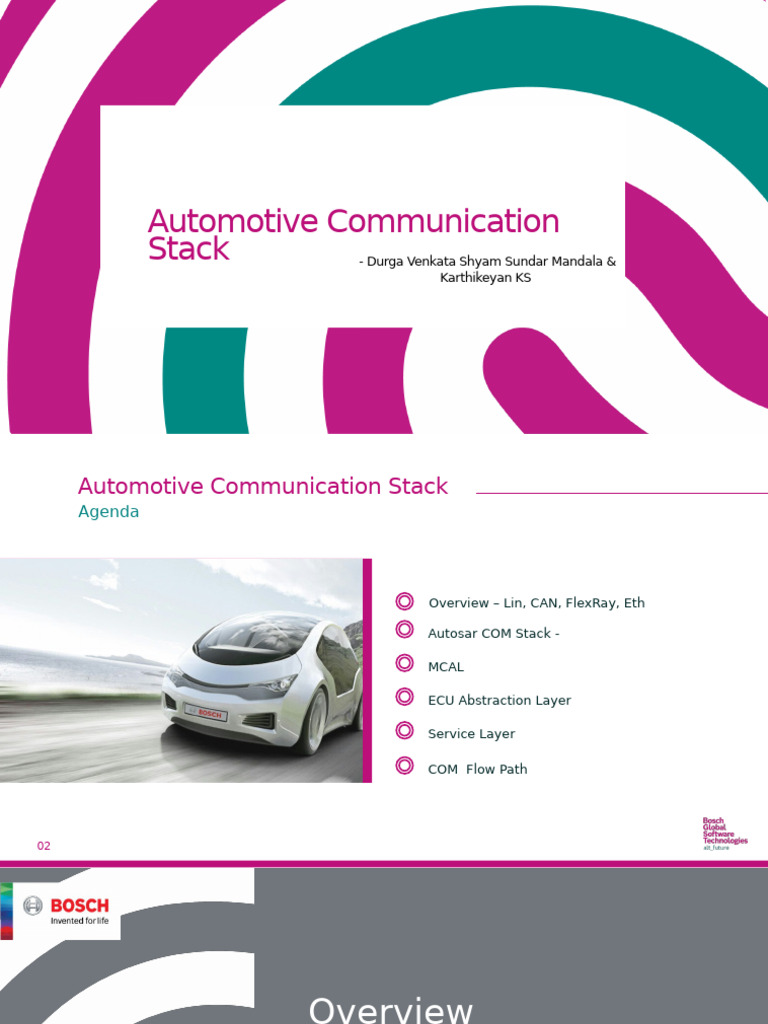 Autosar COM Stack | PDF