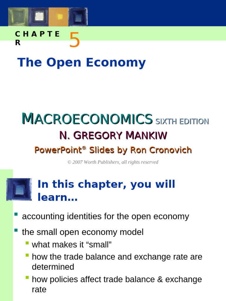 UNIT 2.the Open Economy-1 | PDF