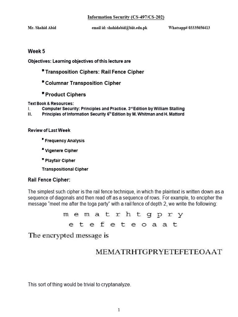 INS WK 5 Lec 9 10 Updated | PDF