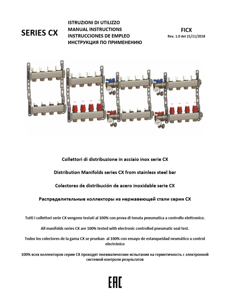 40LX - Colectoare Inox - Instructiuni de Utilizare | PDF