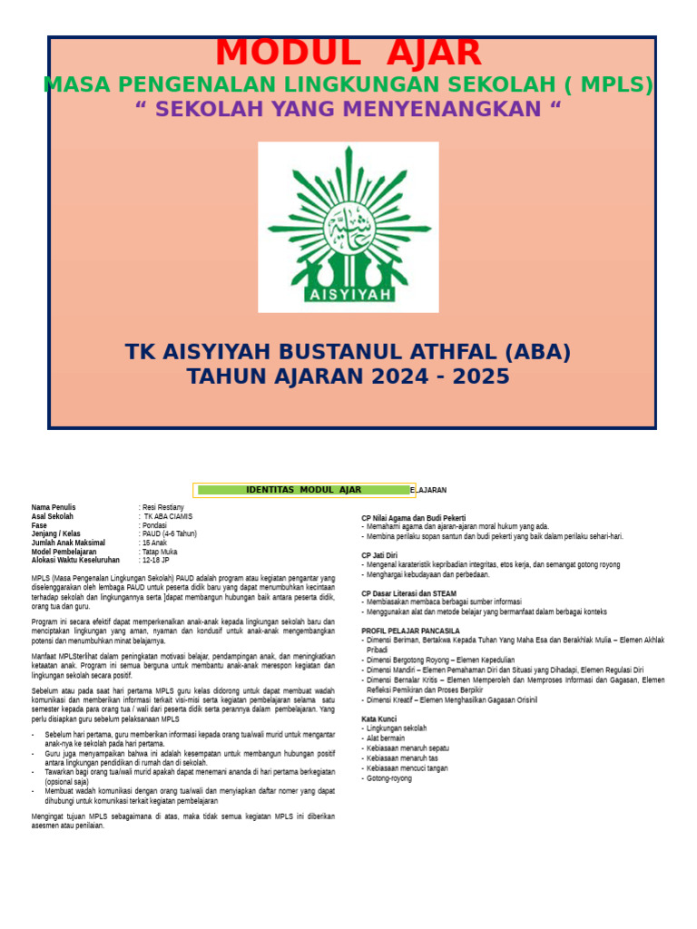 Modul Ajar MPLS | PDF