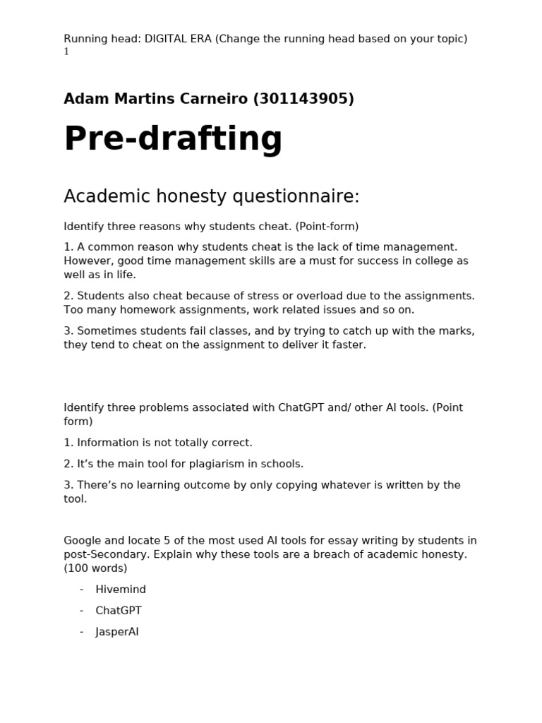 Project 1 Draft Template1 | PDF