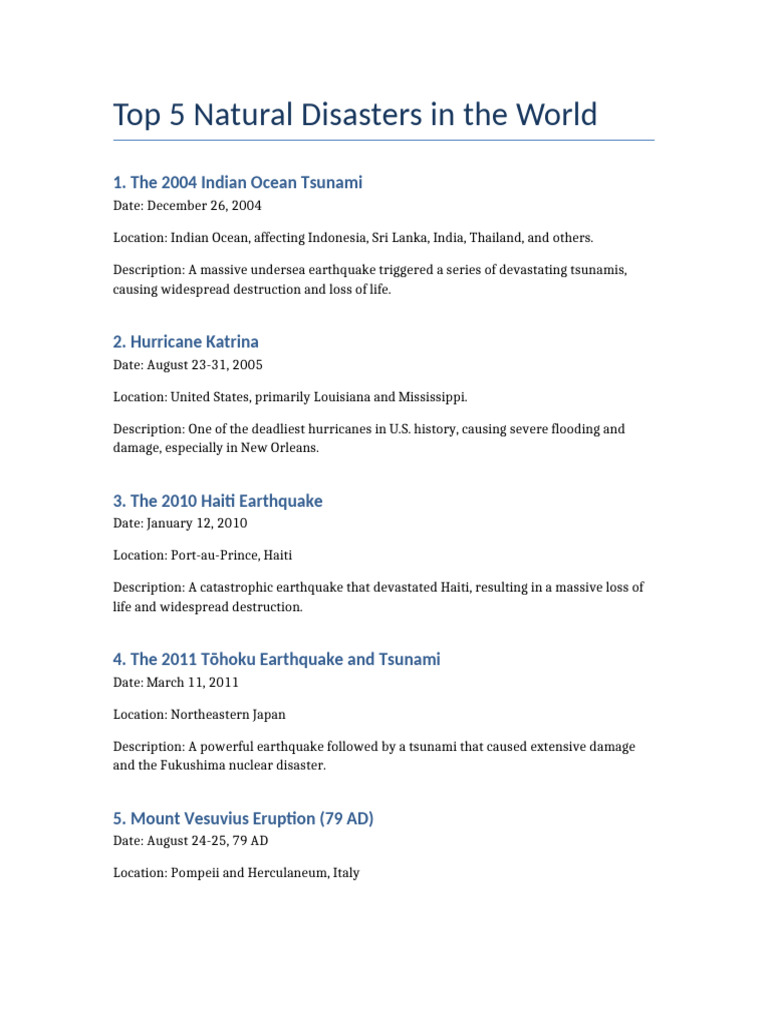 Natural_Disasters | PDF