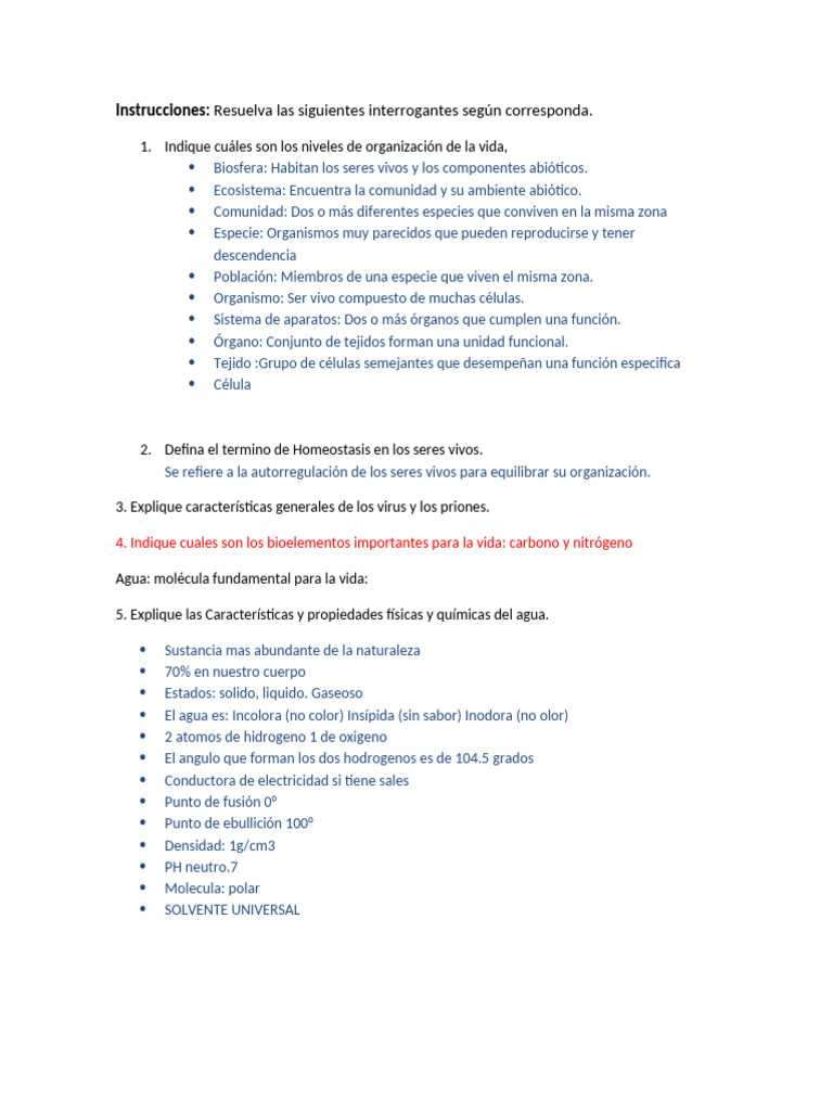 Instrucciones ejercicios de practica | PDF