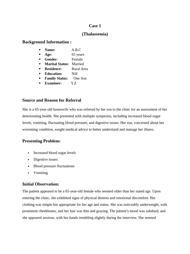 Case Study of Pitay May Pathri | PDF