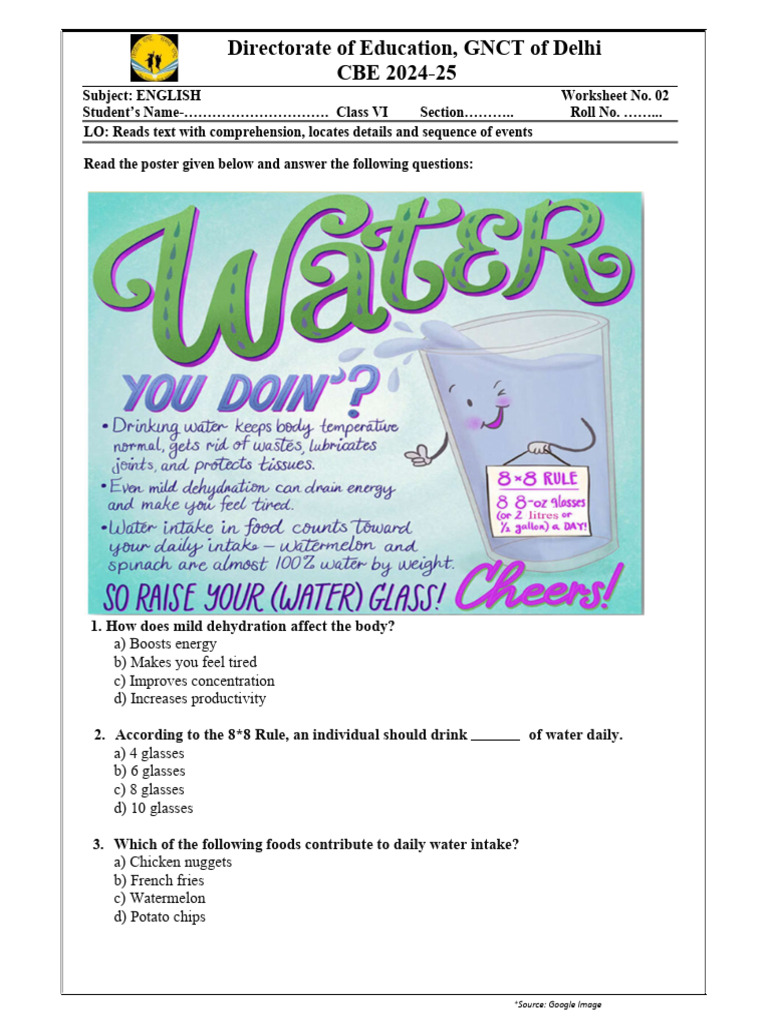 CBE Class6 Week2 | PDF | Grandparent