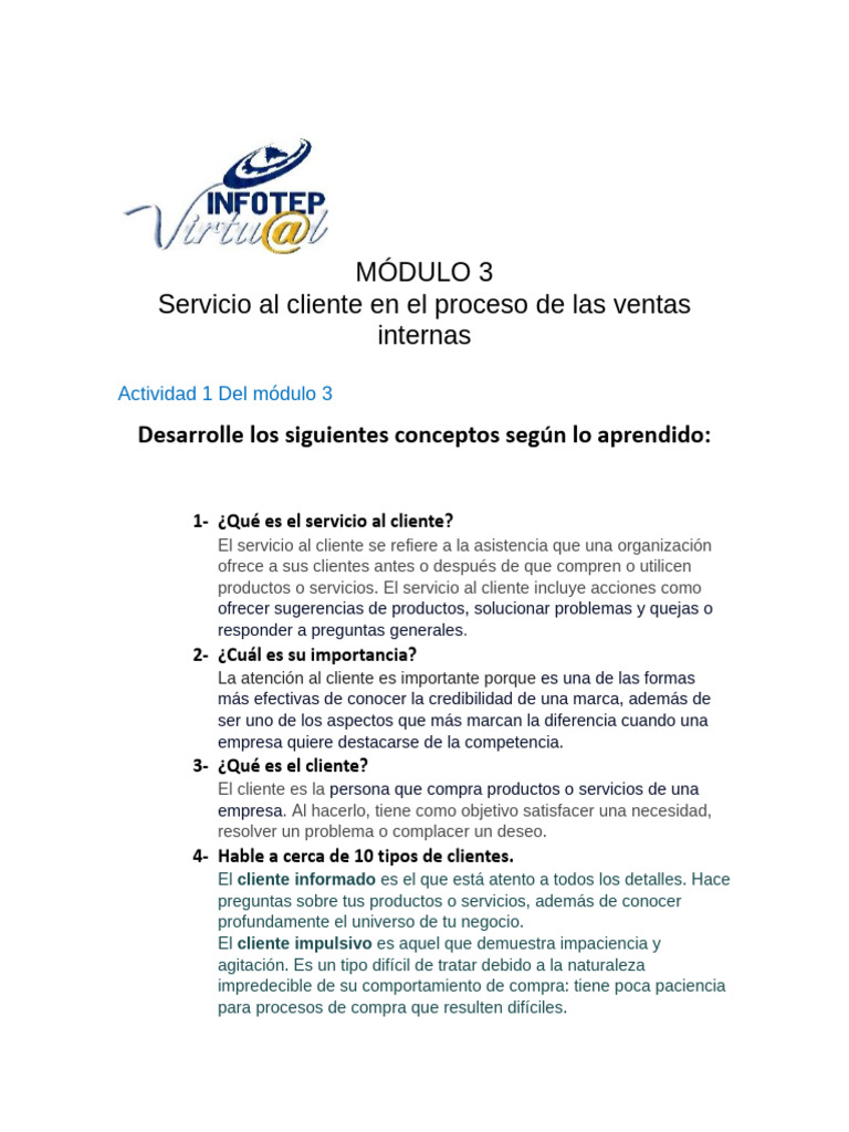Actividad 1 Módulo 3..docx - Documentos de Google | PDF