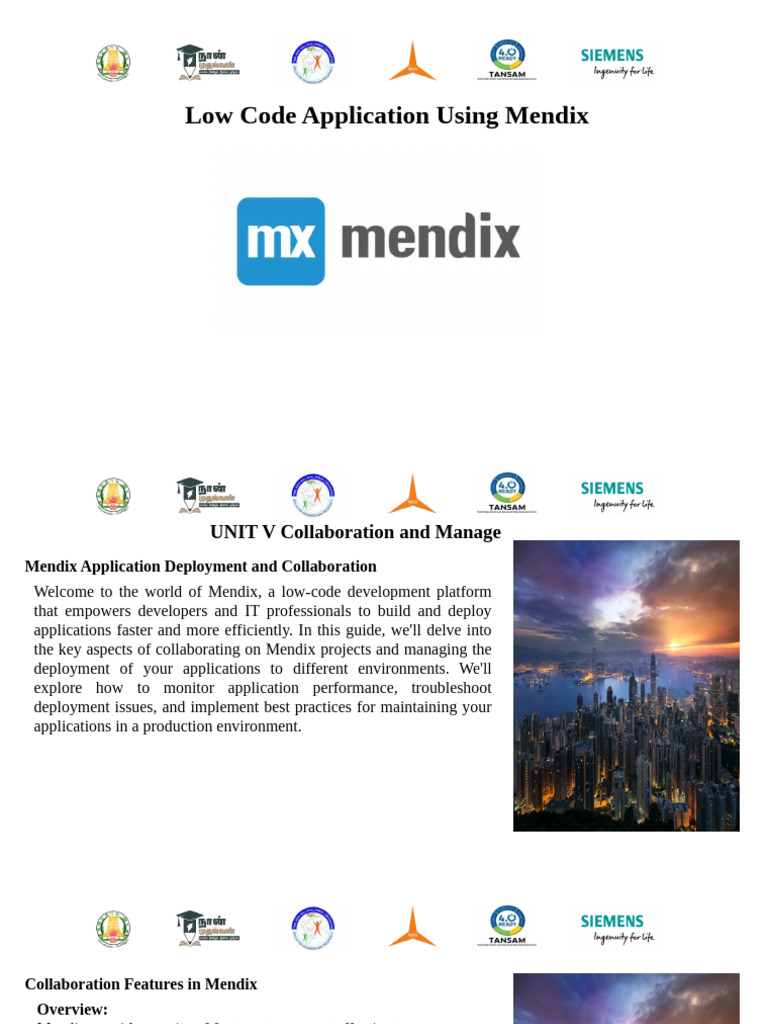 NM Mendix Unit 5 | PDF