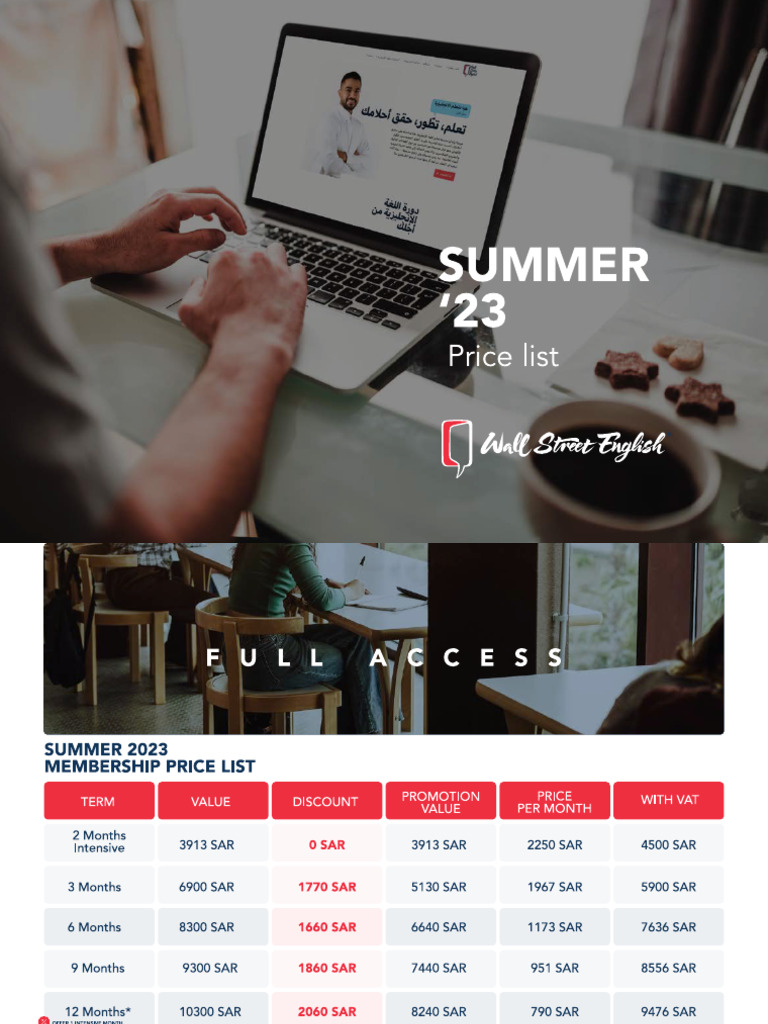 Summer Price List 1 | PDF