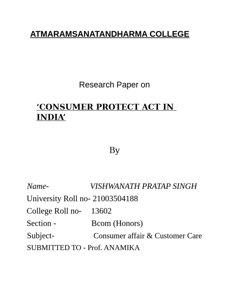 Cacc Vishwanath | PDF