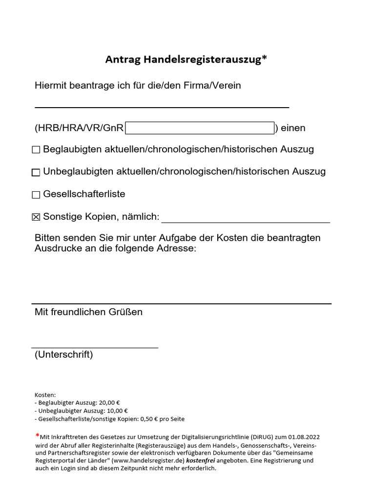 Antrag Handelsregisterauszug Barrierefrei 2 | PDF