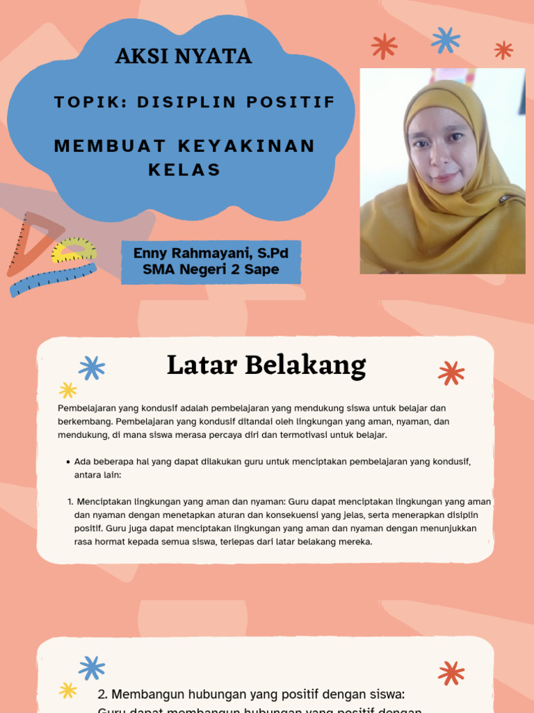 Aksi Nyata Disiplin P Enny | PDF