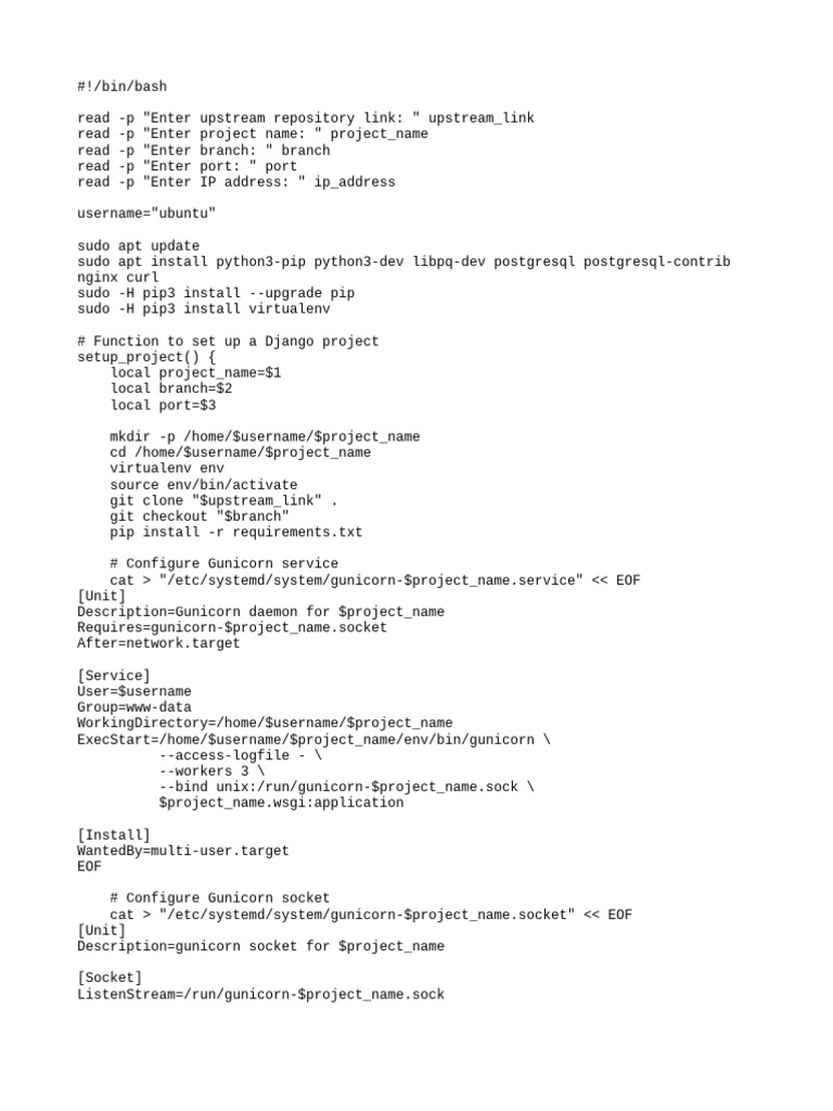 HTTP Server Setup | PDF