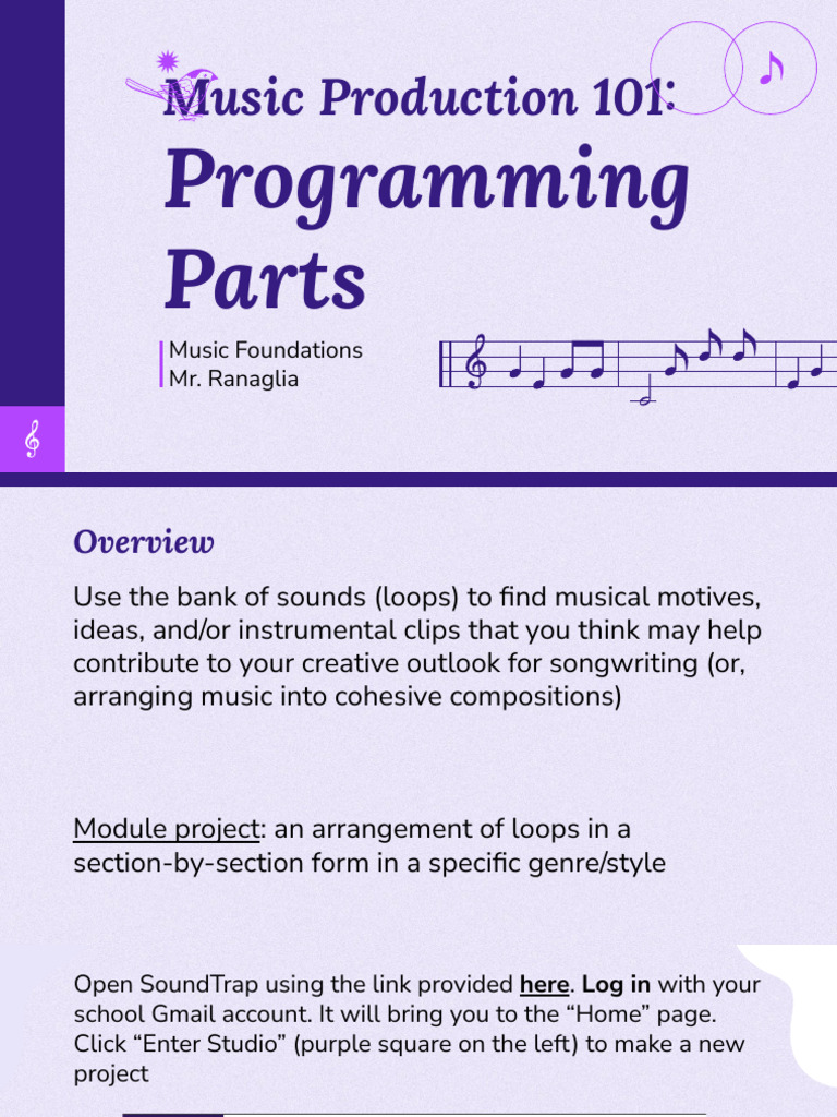MF Production - 2 Programming Parts | PDF