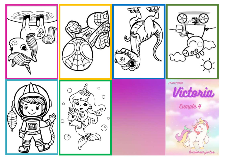 Librito de Colorear | PDF